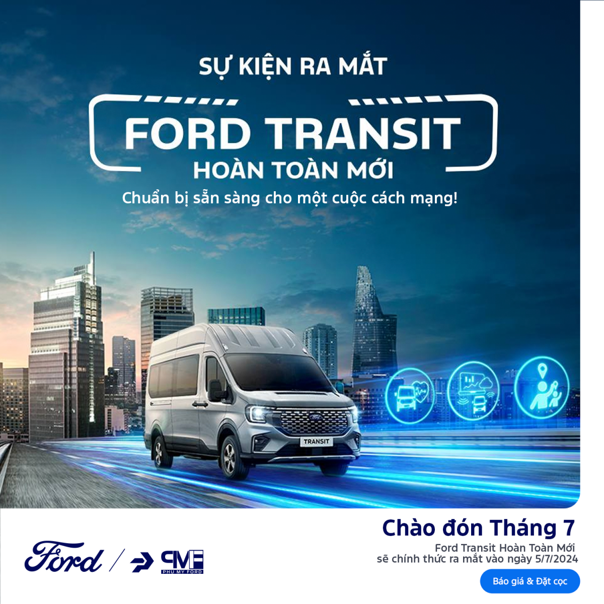 Ra mắt Ford Transit Next Gen 2024